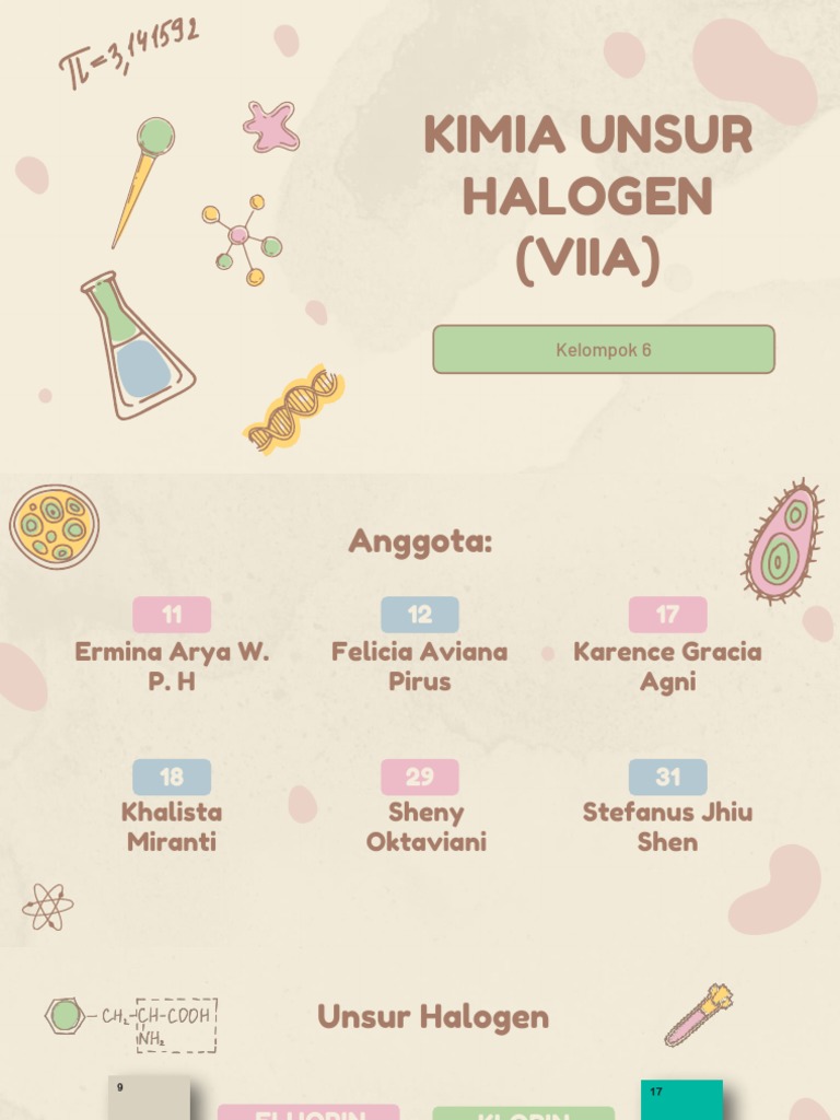 Kelompok 6-Kimia Unsur Halogen-1 | PDF