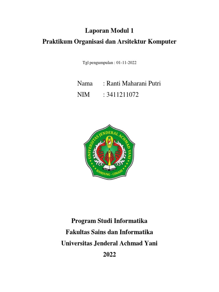 Ranti Maharani Putri - Modul Prak 2 | PDF