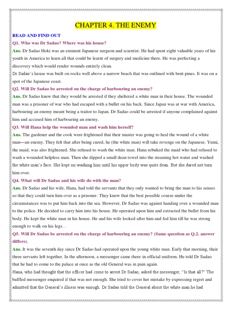 Chapter 4. The Enemy | PDF