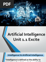 Class 6 AI Excite - Period 1 | PDF | Artificial Intelligence | Intelligence (AI) & Semantics