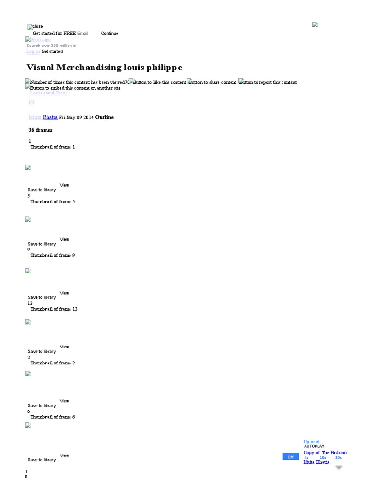 Visual Merchandising Louis Philippe | PDF | Fashion | Brand