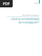 Diferencia Entre Metodo y Metodologia | PDF | Método científico | Conocimiento