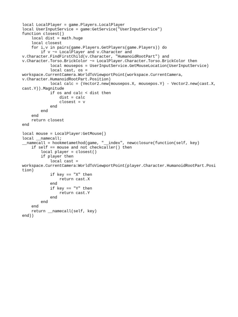 Neighborhood War SILENT AIM SCRIPT | PDF | Computers