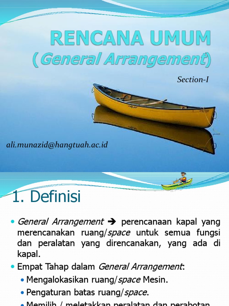 Rencana Umum Kapal Penumpang | PDF | Bisnis | Komputer