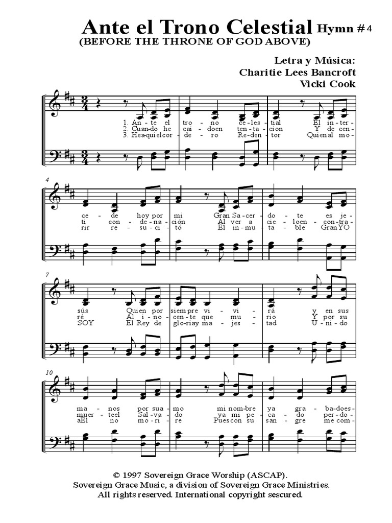 Ante El Trono Celestial | PDF