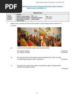 Latihan Sejarah Form 2 Subjektif, Esei Dan Kbat Bab 1,2,3,4 | PDF