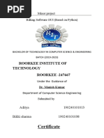 Billing Project Python | PDF | Python (Programming Language) | Graphical User Interfaces