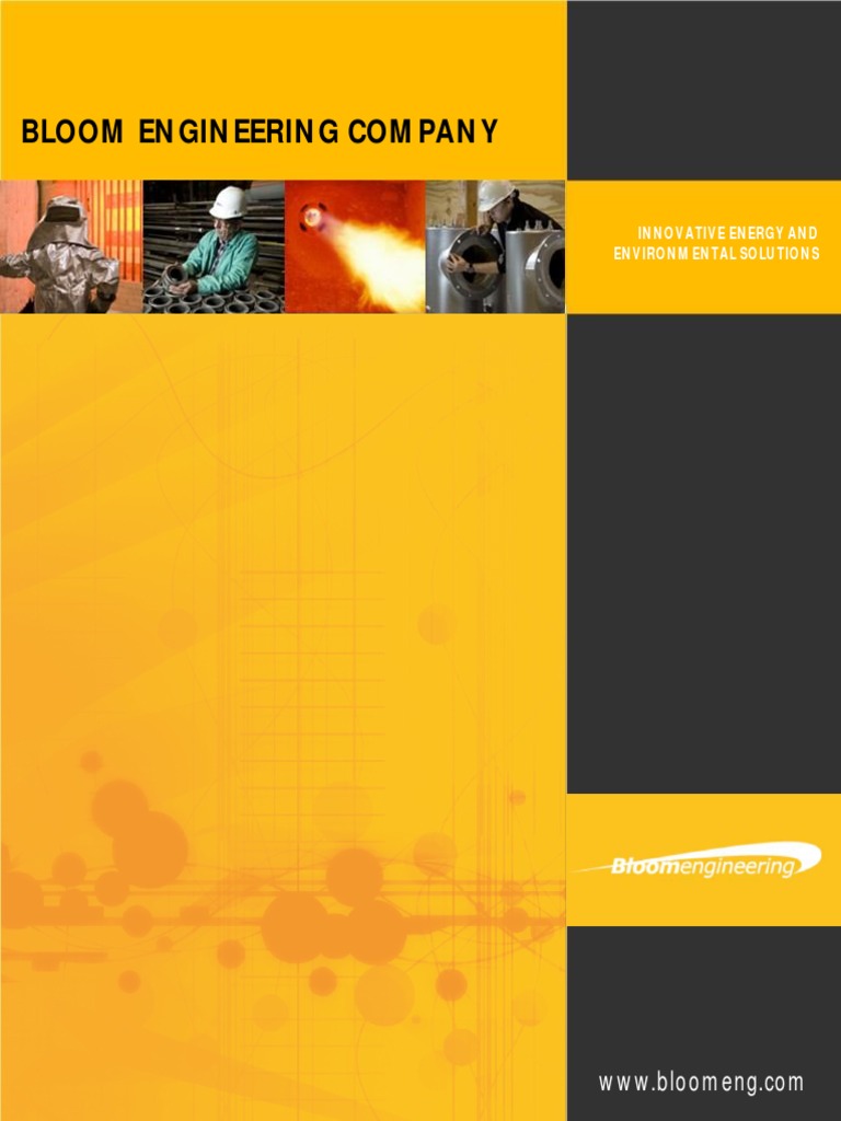 Bloom Engineering Overview Brochure | PDF | N Ox | Exhaust Gas