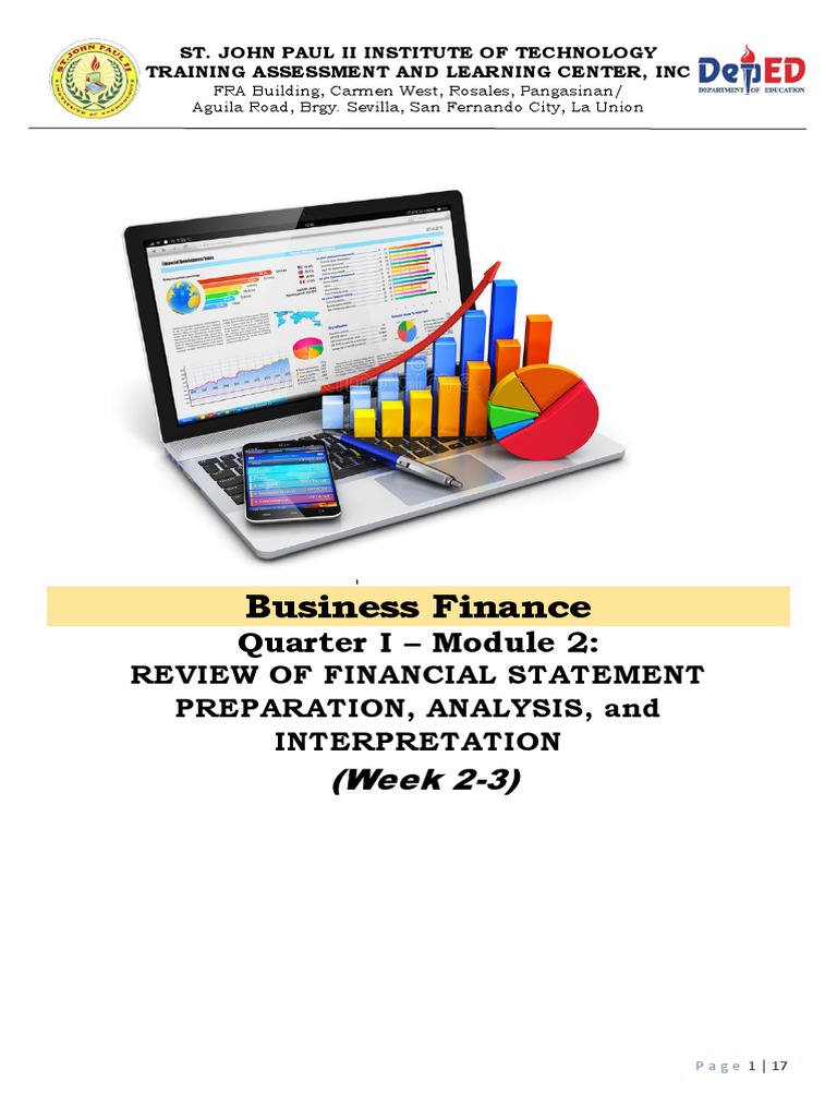 Business Finance Module Week 2 3 | PDF | Debits And Credits | Equity ...
