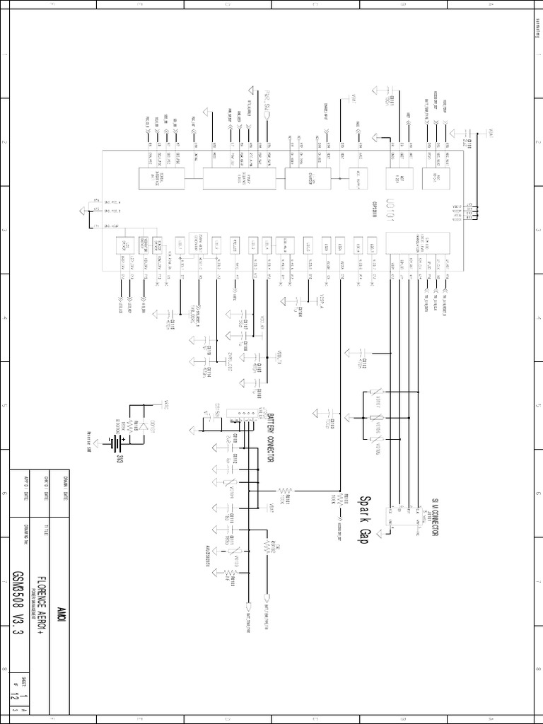 Amoisonic E8 Schematic | PDF | Manufactured Goods | Wireless