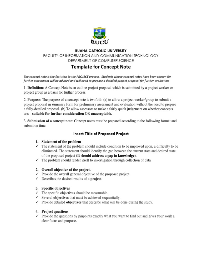 Concept Note | PDF | Evaluation | Science