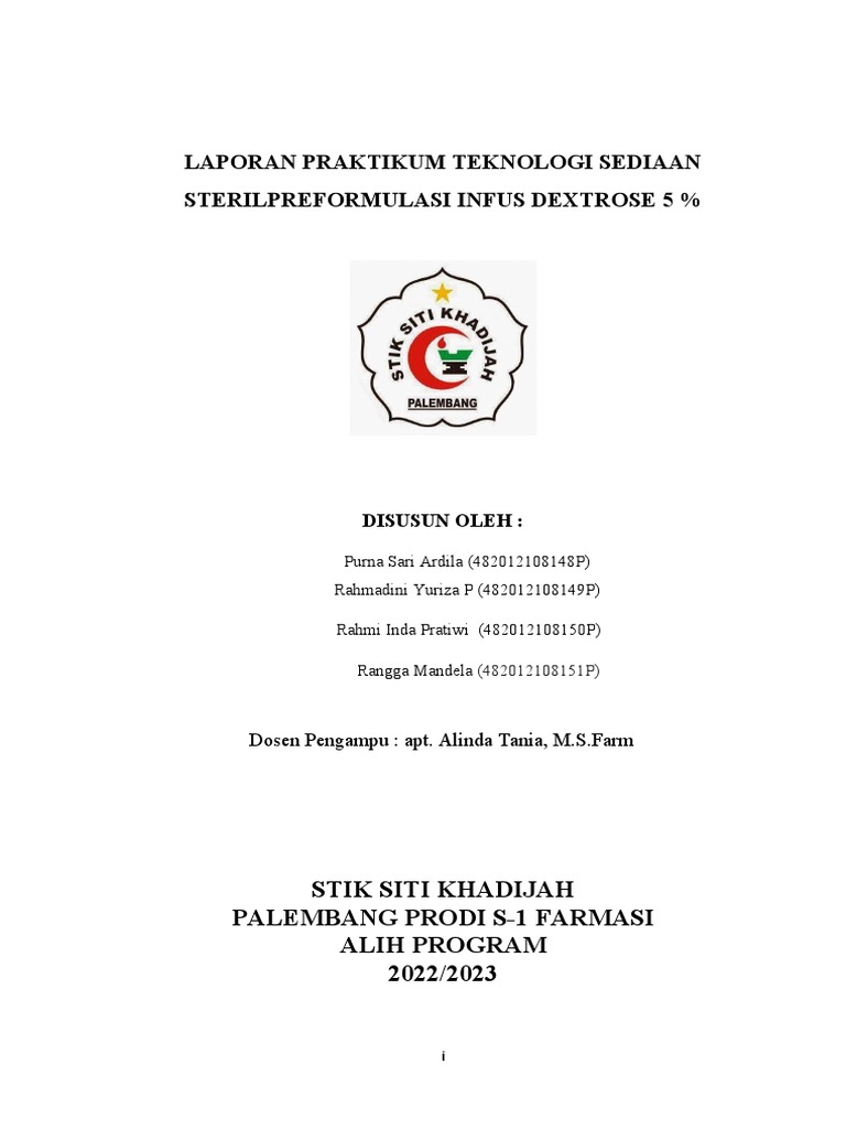 Laporan Praktikum Kelompok 1 | PDF