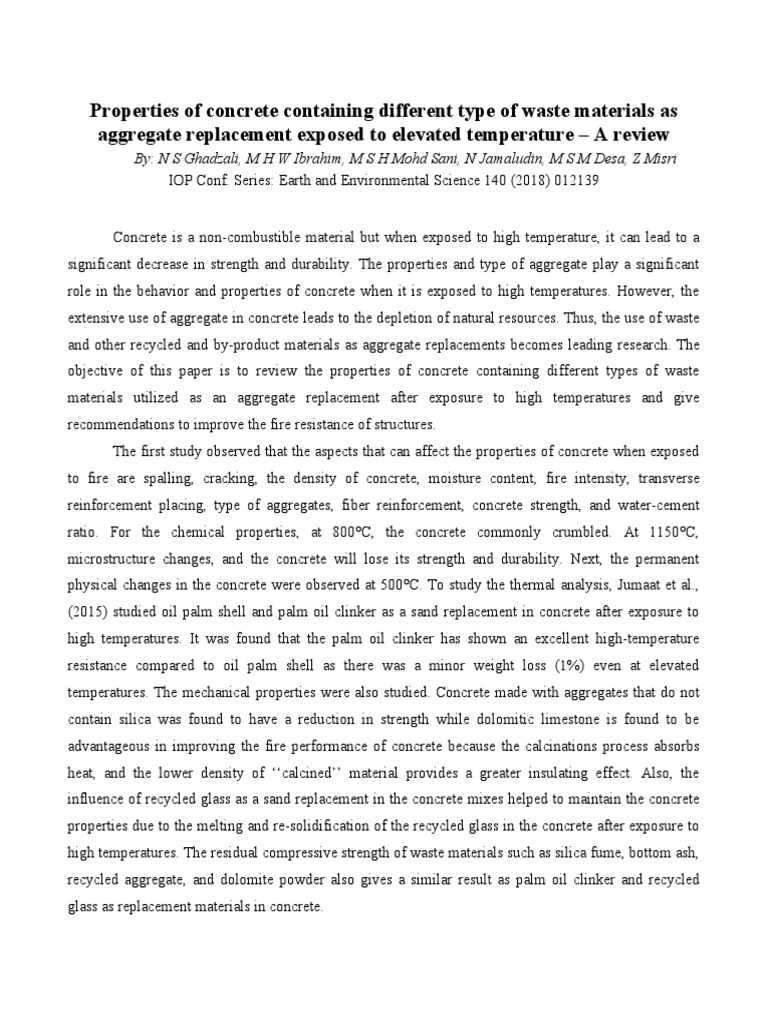 Thesis Topic | PDF | Concrete | Civil Engineering