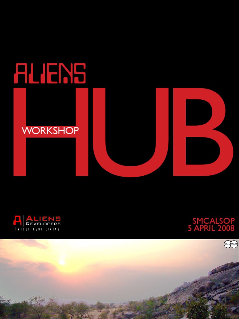 Aliens Hub Workshop Overview | PDF | Resort | Tourist Attractions