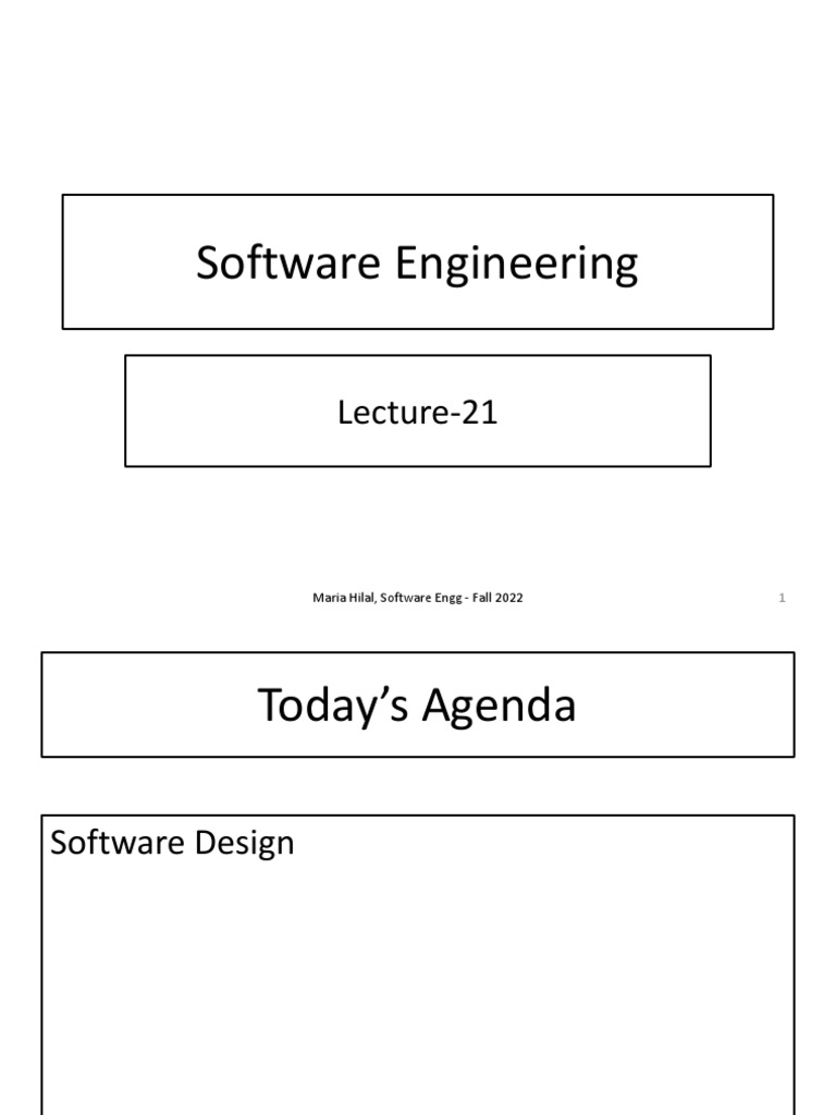 Lec 21 Design Concepts Pdf Abstraction Computer Science Modular Programming 0193