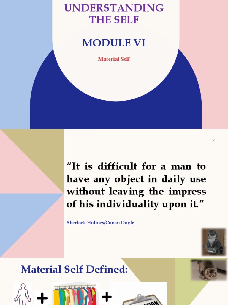 UNDERSTANDING THE SELF Module 6 | PDF | Self Concept | Identity (Social Science)
