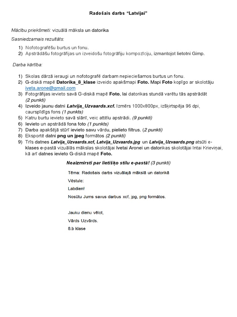 Radosais Darbs Maaksla Datorika | PDF