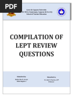 Let Table of Specification 2023-2024 | PDF | Mathematics | Science