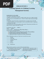 FS2 Ep14 | PDF | Teachers | Learning