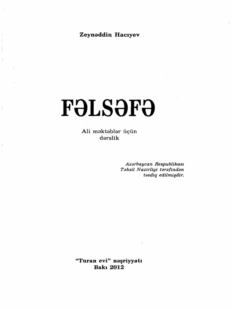 Felsefe | PDF