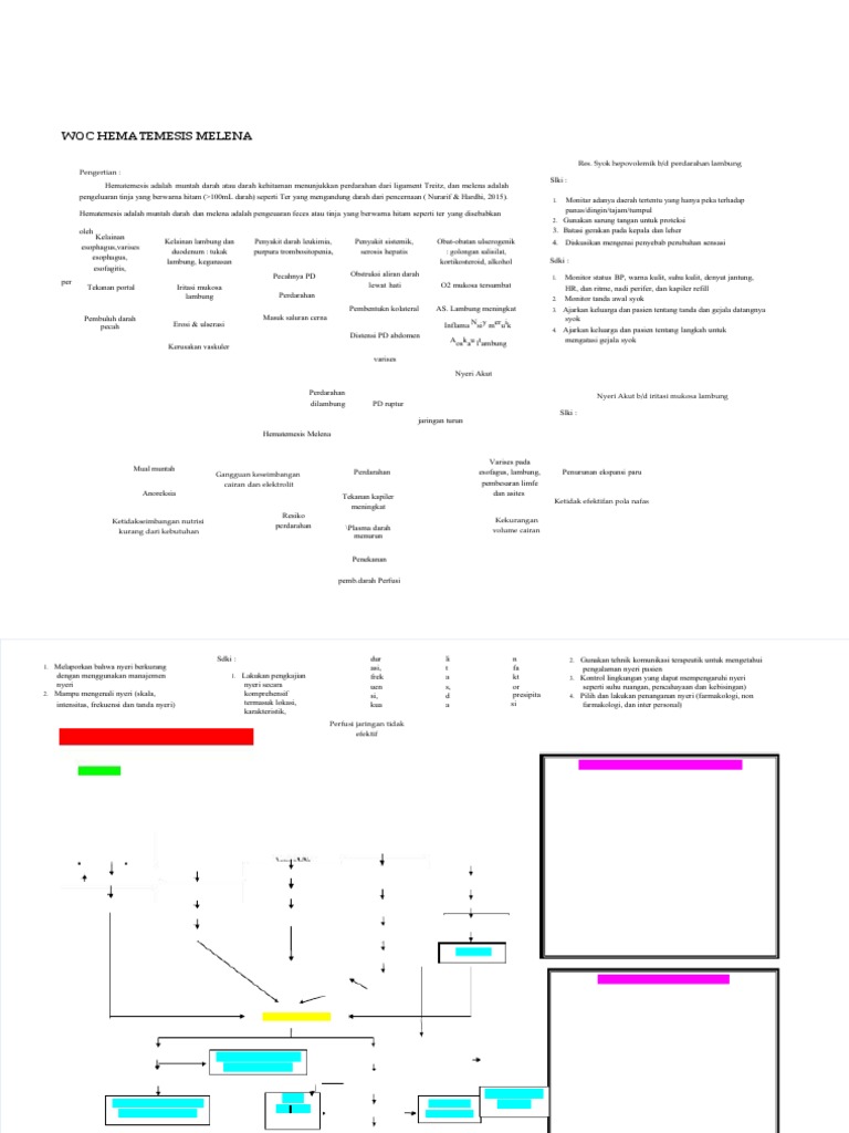 PDF Woc Hematemesis Melena Endah - Compress | PDF
