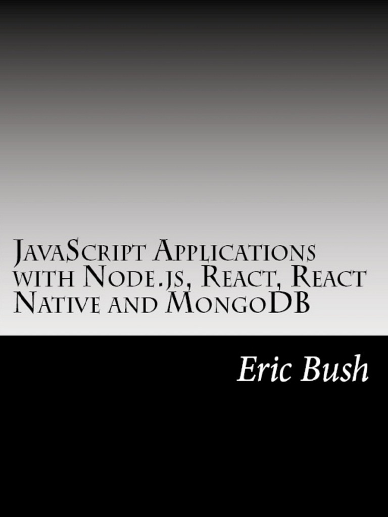 Javascript Applications Nodejs React Mongodb Pdf Databases Cloud Computing 