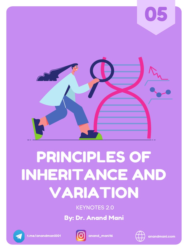Principles of Inheritance and Variation | PDF