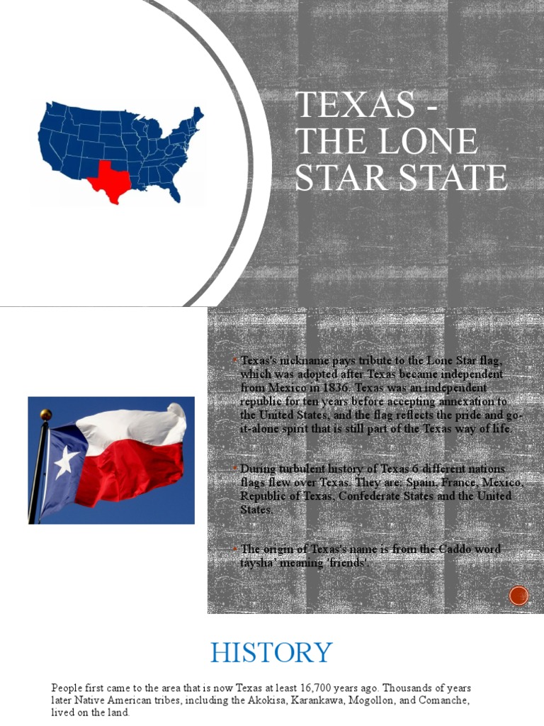 Texas - The Lone Star State | PDF | Texas
