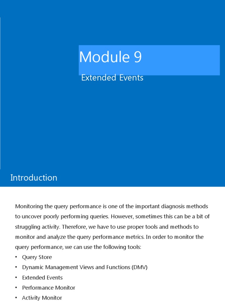 10987C ENU PowerPoint Day 4 | PDF | Microsoft Sql Server | Databases