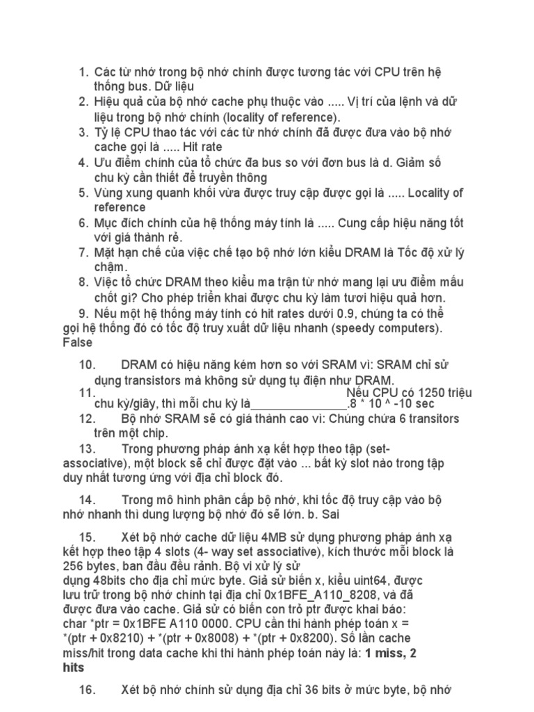 T NG H P LT GK | PDF