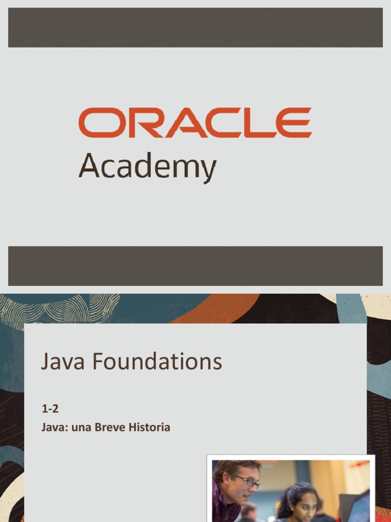 JFo - 1 - 2 - Una Breve Historia | PDF | Java (lenguaje de programación) | Oracle Corporation