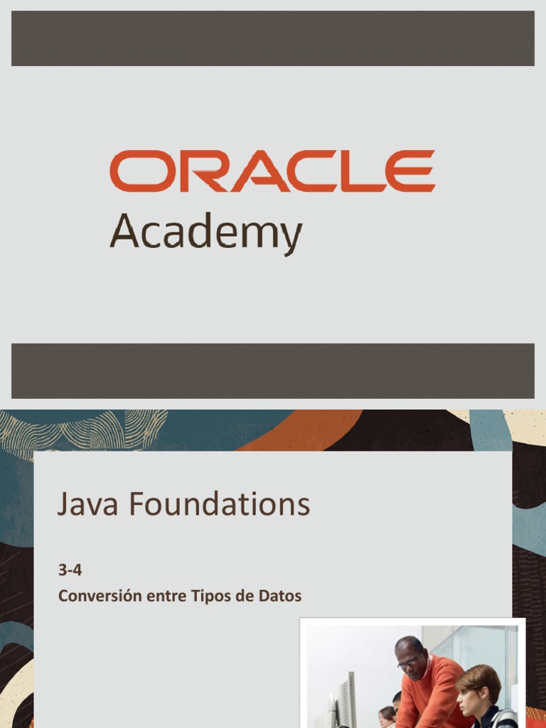 JFo_3_4_Conversión entre tipos de datos | PDF | Poco | Java (lenguaje ... JFo_3_4_Conversión entre tipos de datos | PDF | Poco | Java (lenguaje ...