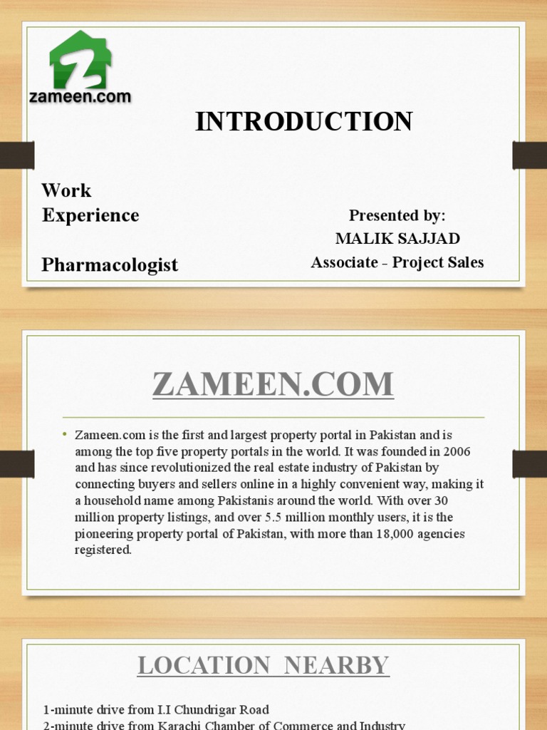 Malik Sajjad Presentation | PDF