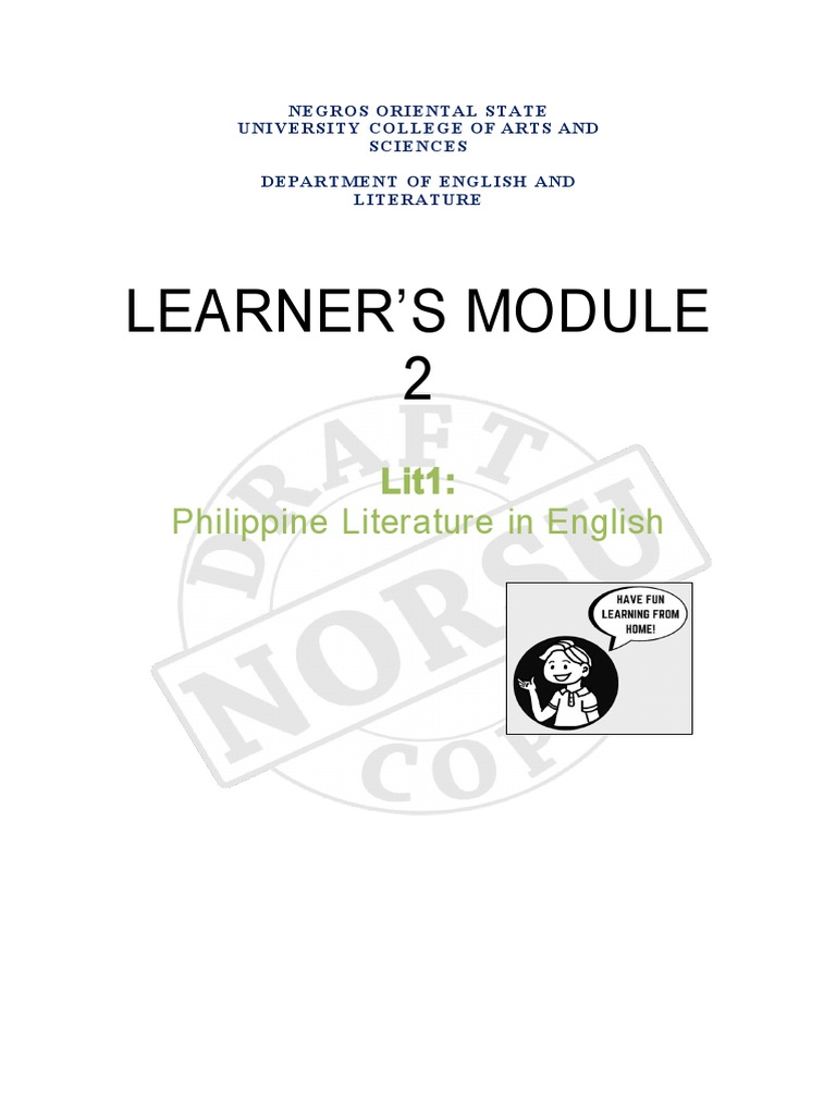 Duhaylungsod Rachel T. - WORD-LIT 1 - MODULE 2 | PDF | Baptism