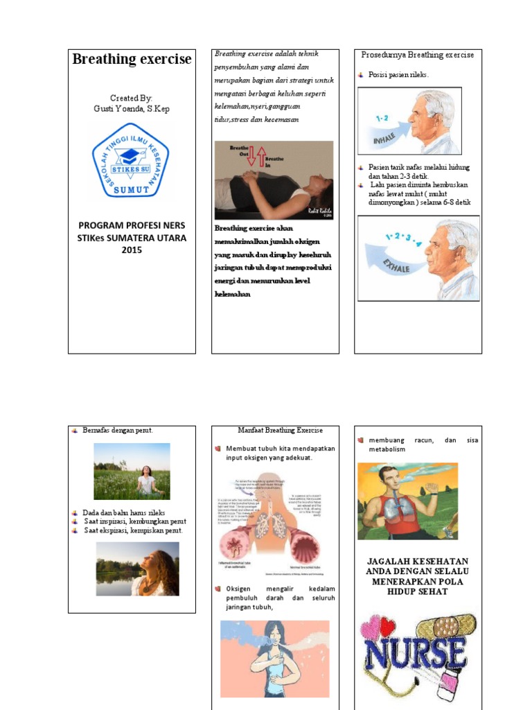Leaflet Exercise Breathing | PDF