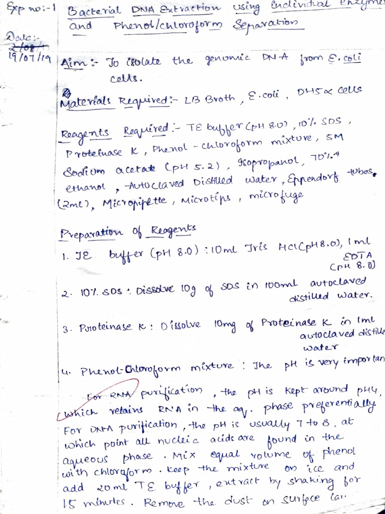 Genetic Engineering Lab | PDF