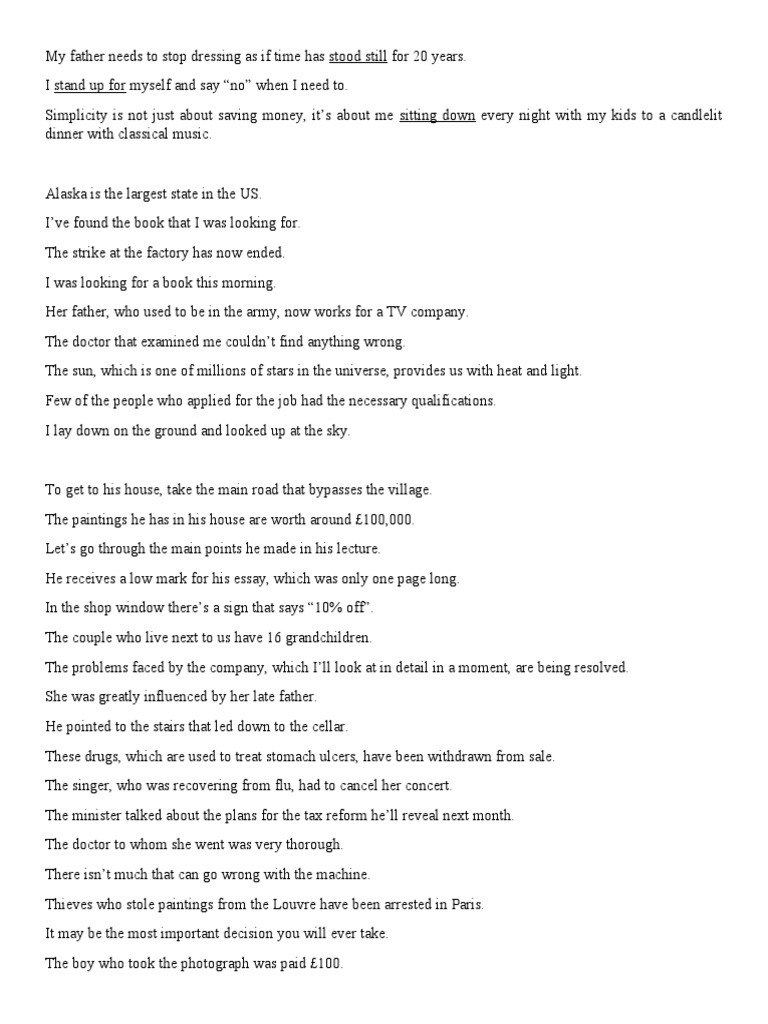 Some Random Sentences | PDF