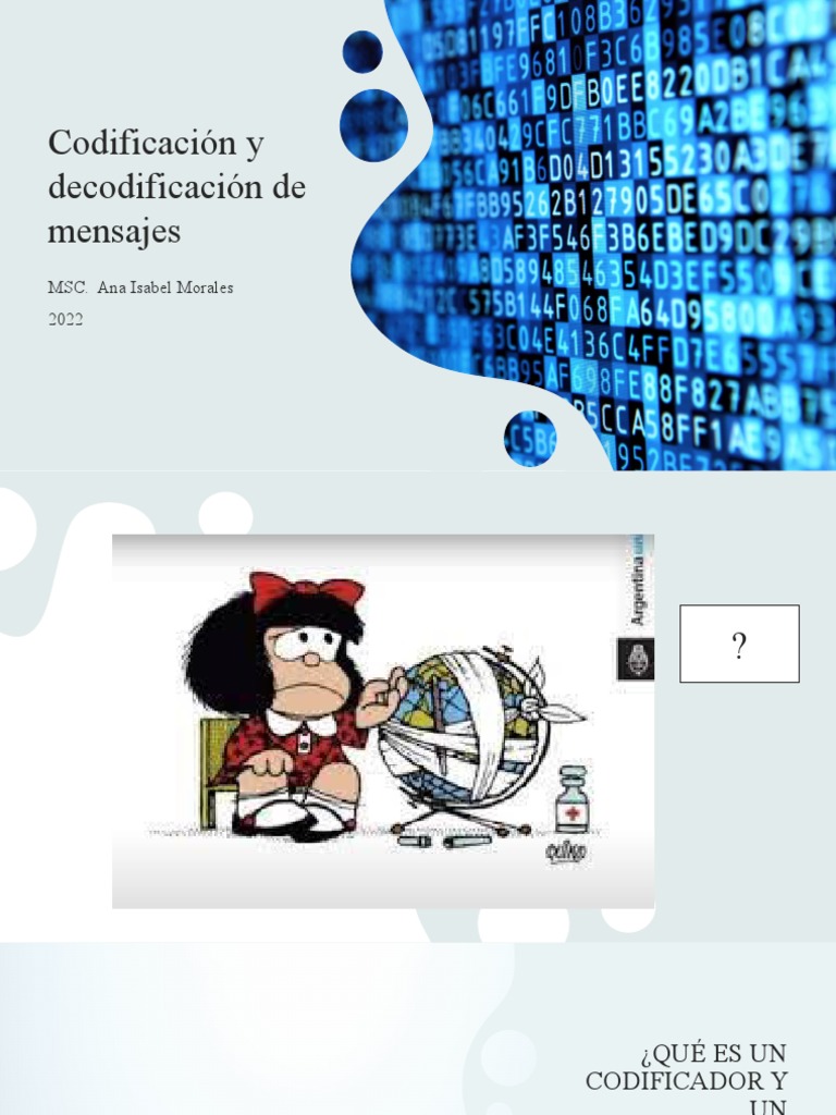 Codificación y Decodificación de Mensajes | Descargar gratis PDF ... Codificación y Decodificación de Mensajes | Descargar gratis PDF ...