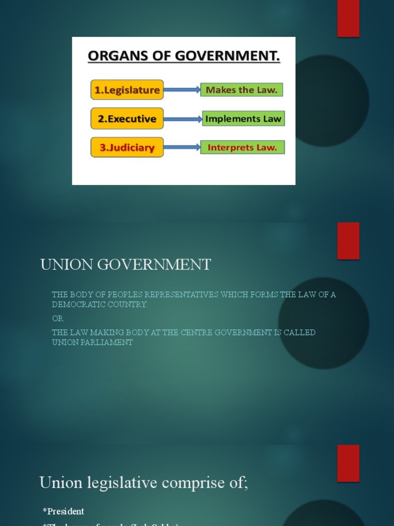 Union Government | PDF | Government Of India | Legal Concepts