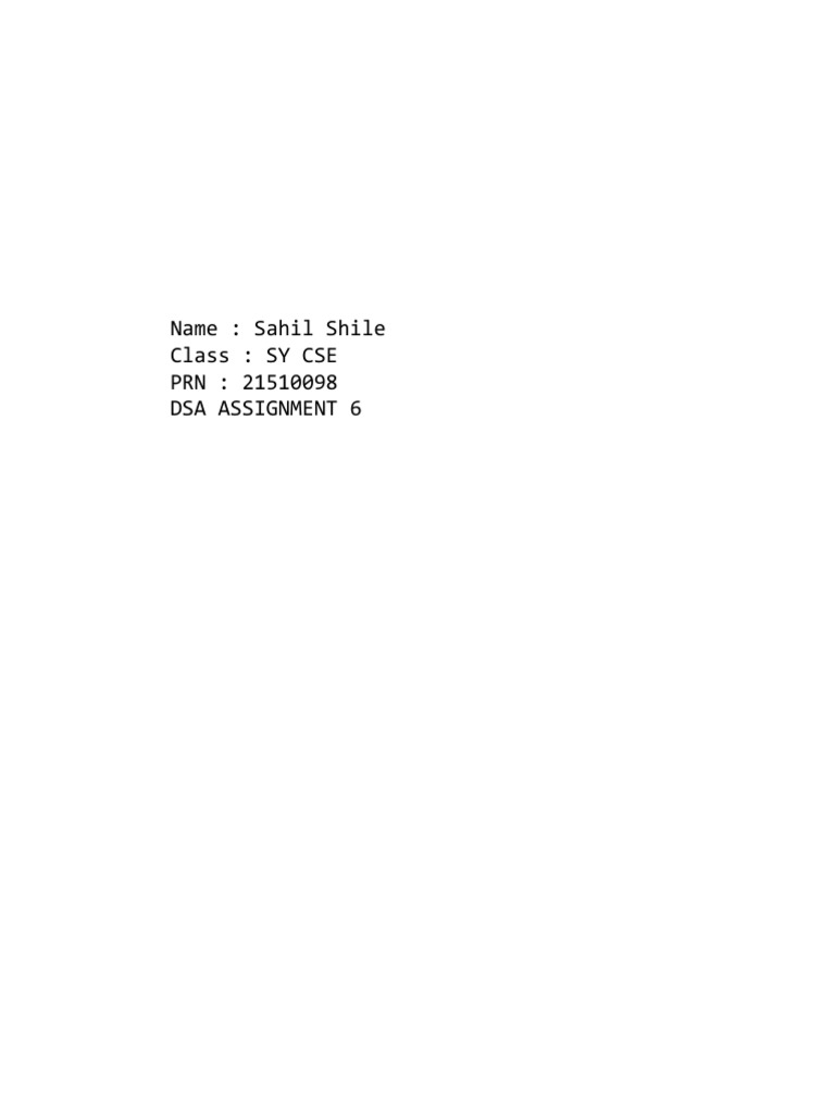Assignment 6 7 Pdf Queue Abstract Data Type Object Oriented Programming 