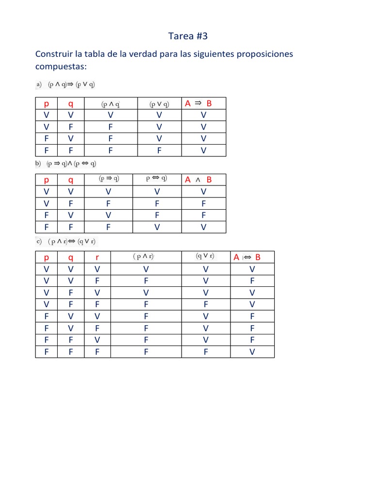 Estructura Discreta #3 | PDF | Proposición | Semiótica