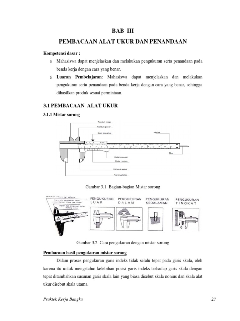 Pembacaan Alat Ukur Dan Penandaan | PDF