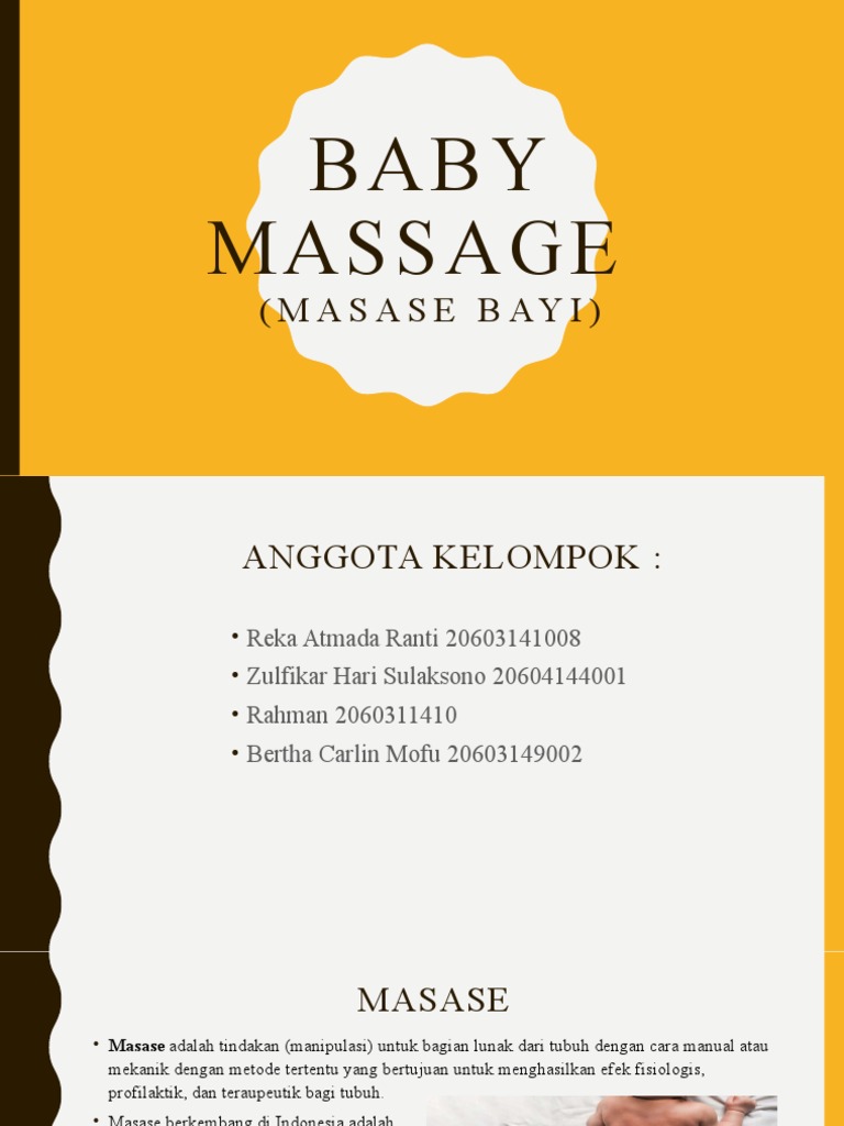 Baby Massage | PDF