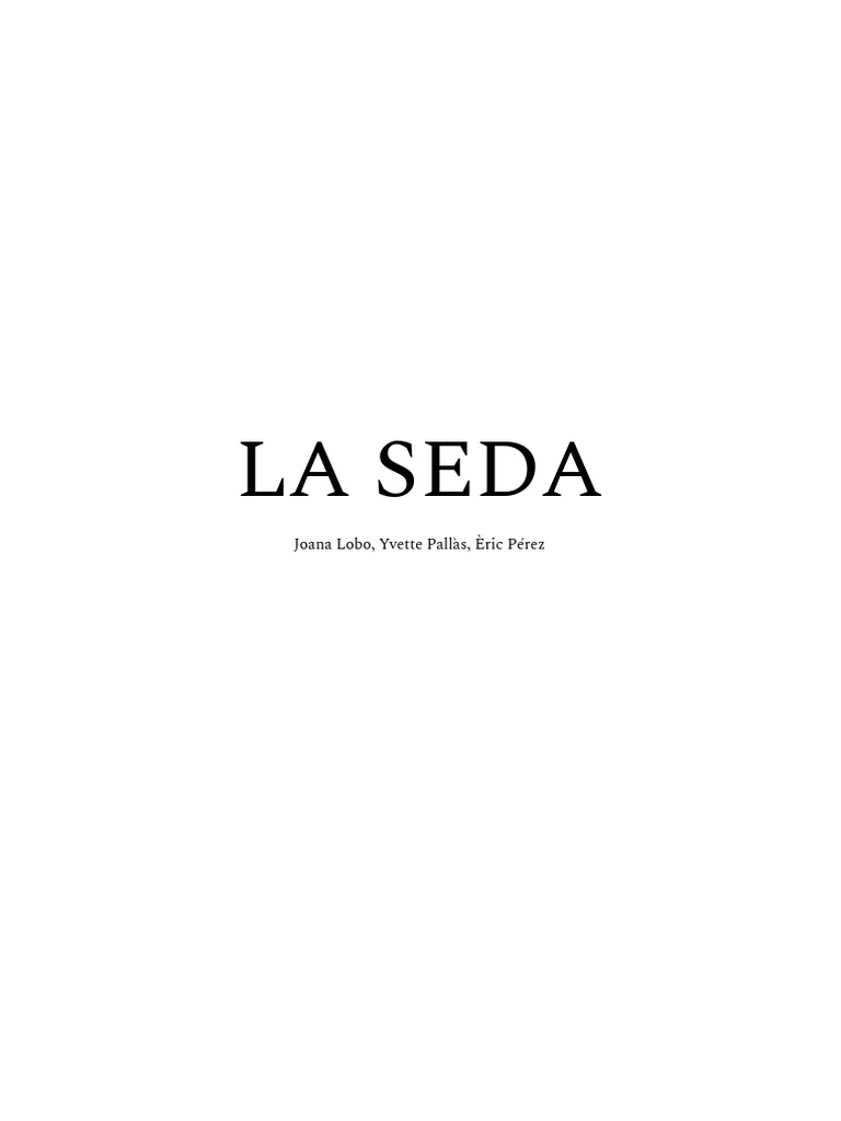 La Seda | PDF | Seda | imperio Bizantino
