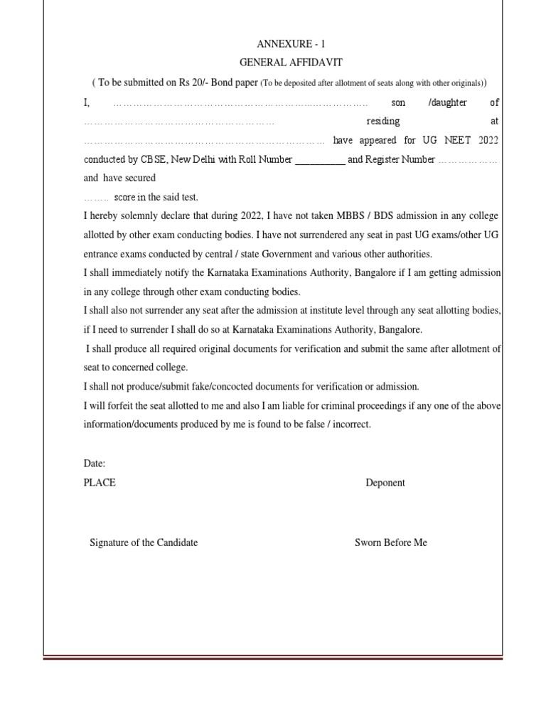 Annexure 1. | PDF | Finance & Money Management