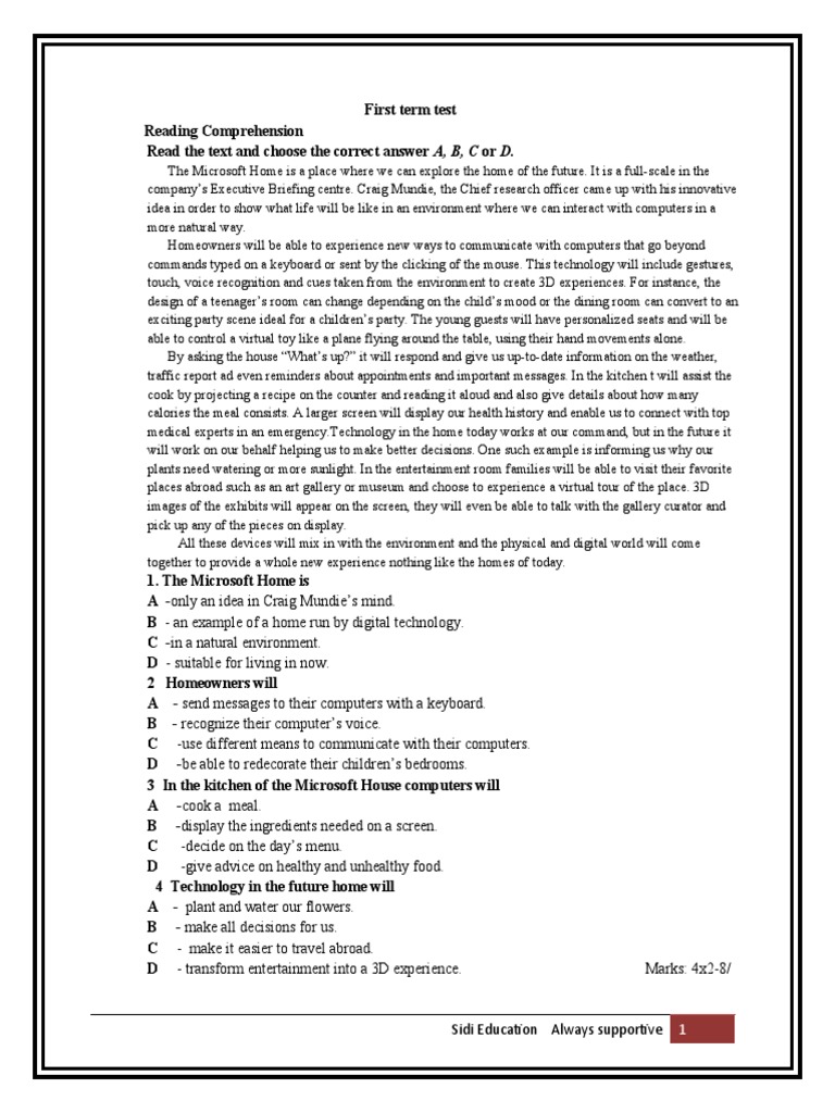 Test Kl.9.b.tremujori 1.spark 4 | PDF | Computer Keyboard