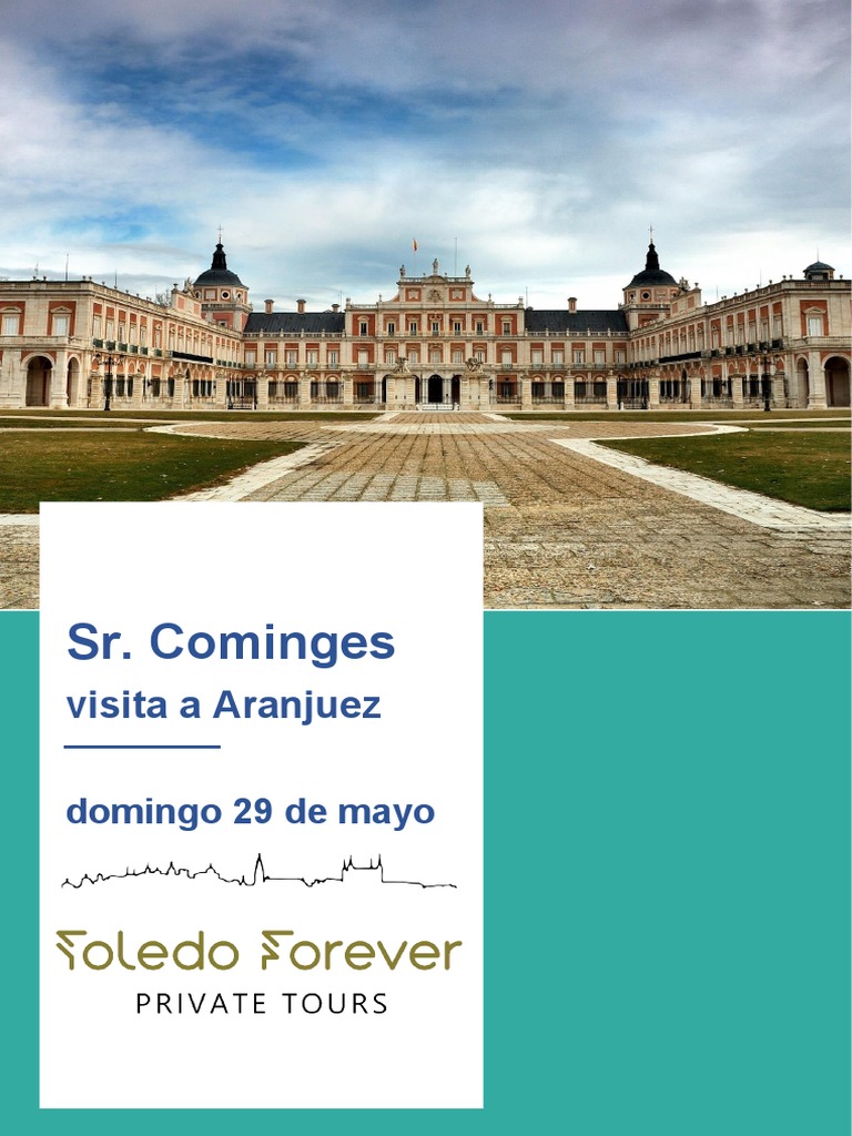 29-05-2022 Programa Aranjuez Sr. Cominges | PDF