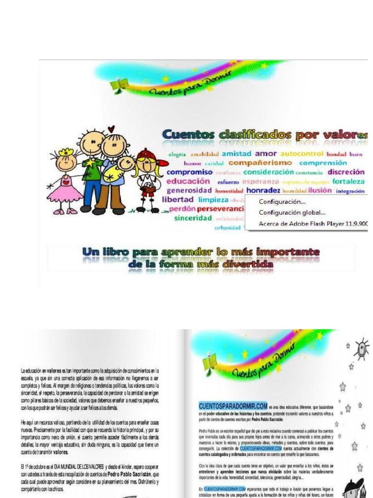 Libro De Cuentos Con Valores Pdf