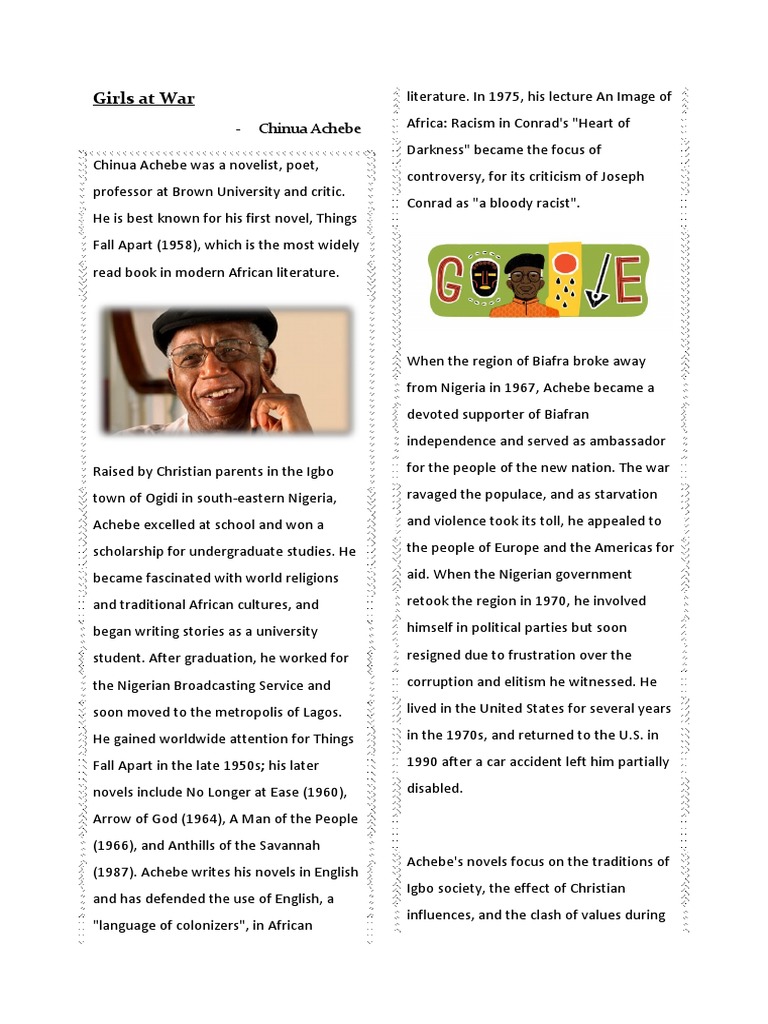 Girls at War: Remembering a Tense Encounter During the Nigerian Civil ...