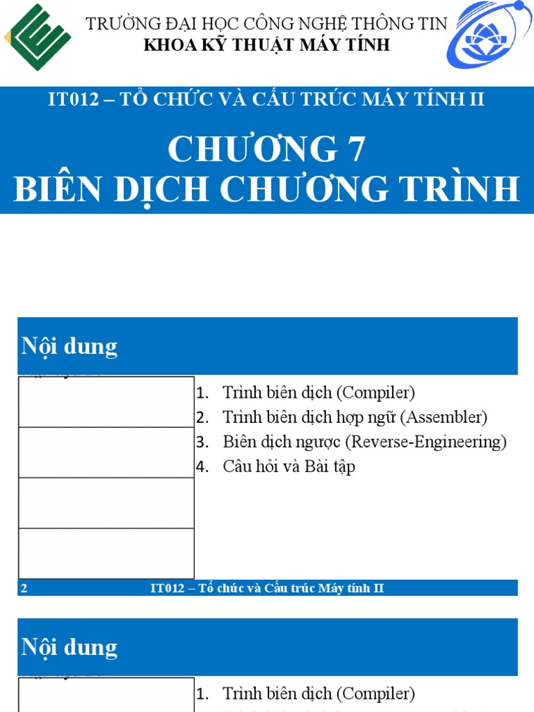 IT012 Lecture07 | PDF